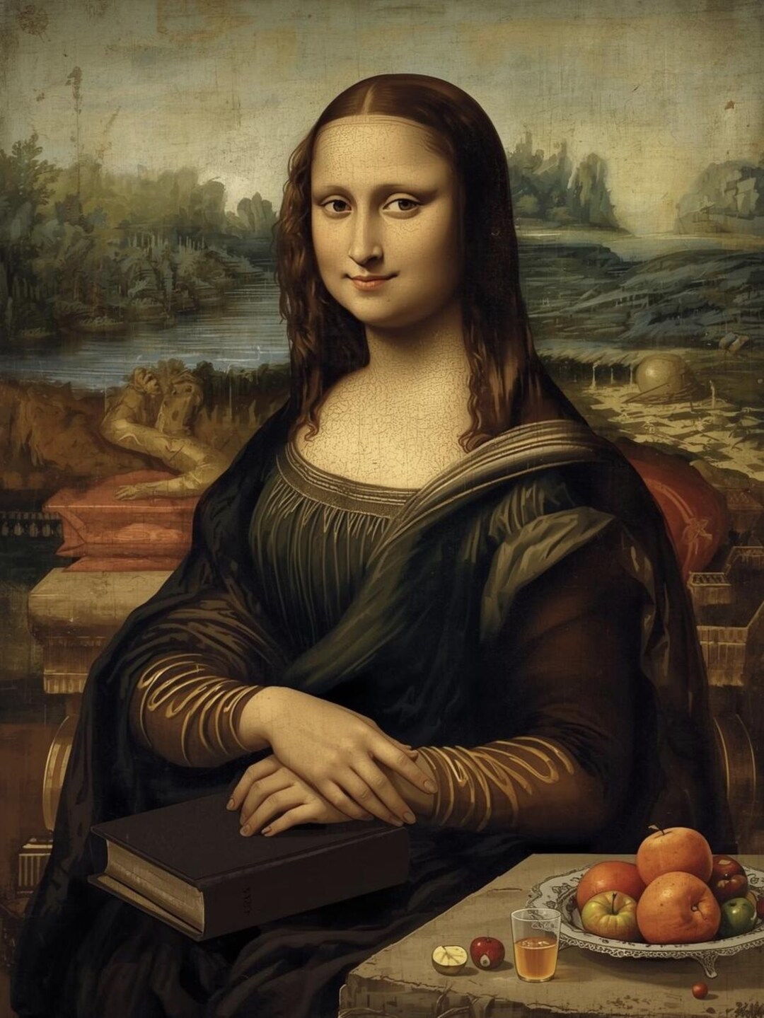 12 Inch Mona Lisa Fine Art Poster | Museum-quality Print - Etsy