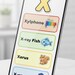 Vertical Alphabet Strips Word Wall | Printable A to Z Classroom Decor ...