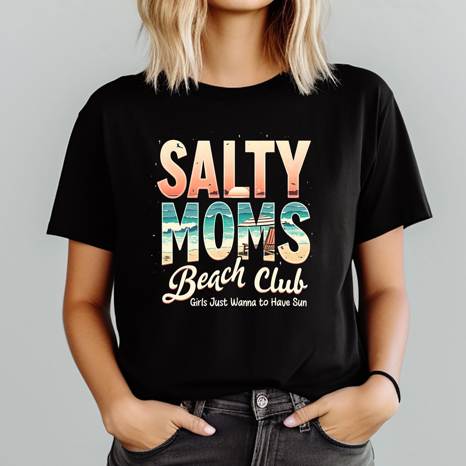 Sally Moms Beach Club Png Bundle, Trendy Summer Png, Aesthetic Beach ...