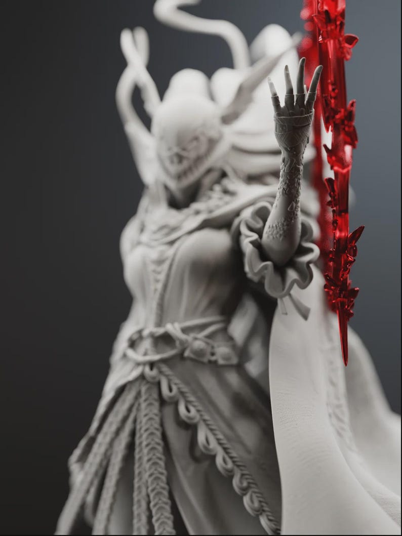 Malenia Blade of Miquella Figure | Elden Ring Hand-painted 16K Resin ...