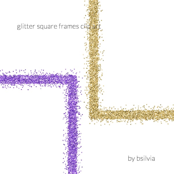 Glitter Frames - Etsy