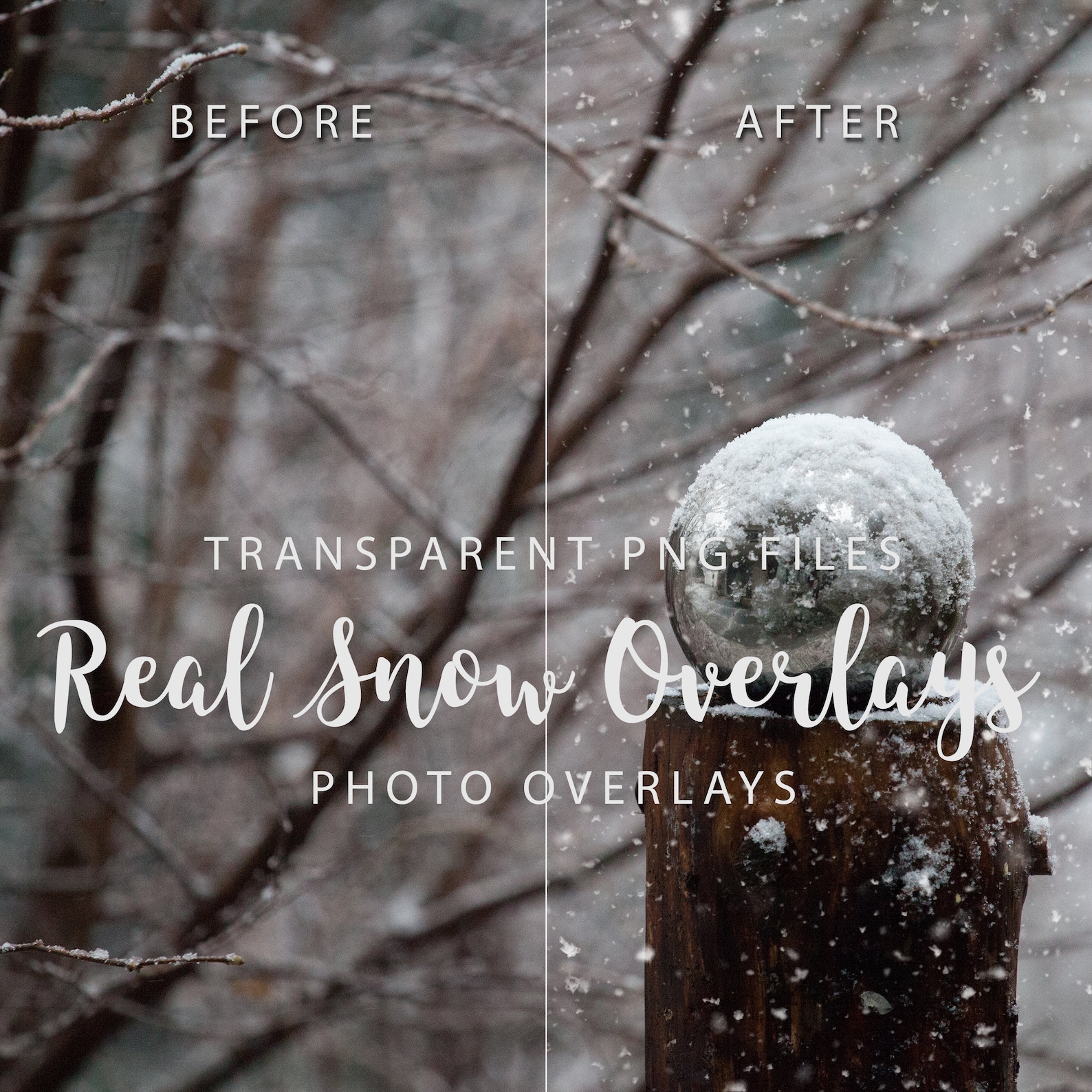 Real Snow Overlays, Winter Overlays, 25 Snow Overlays Transparent PNG ...