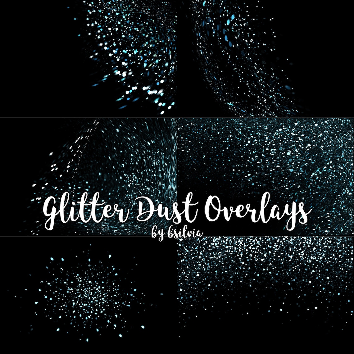 Glitter Dust Overlays, Glitter Texture Overlays, Glitter Bokeh Overlays ...