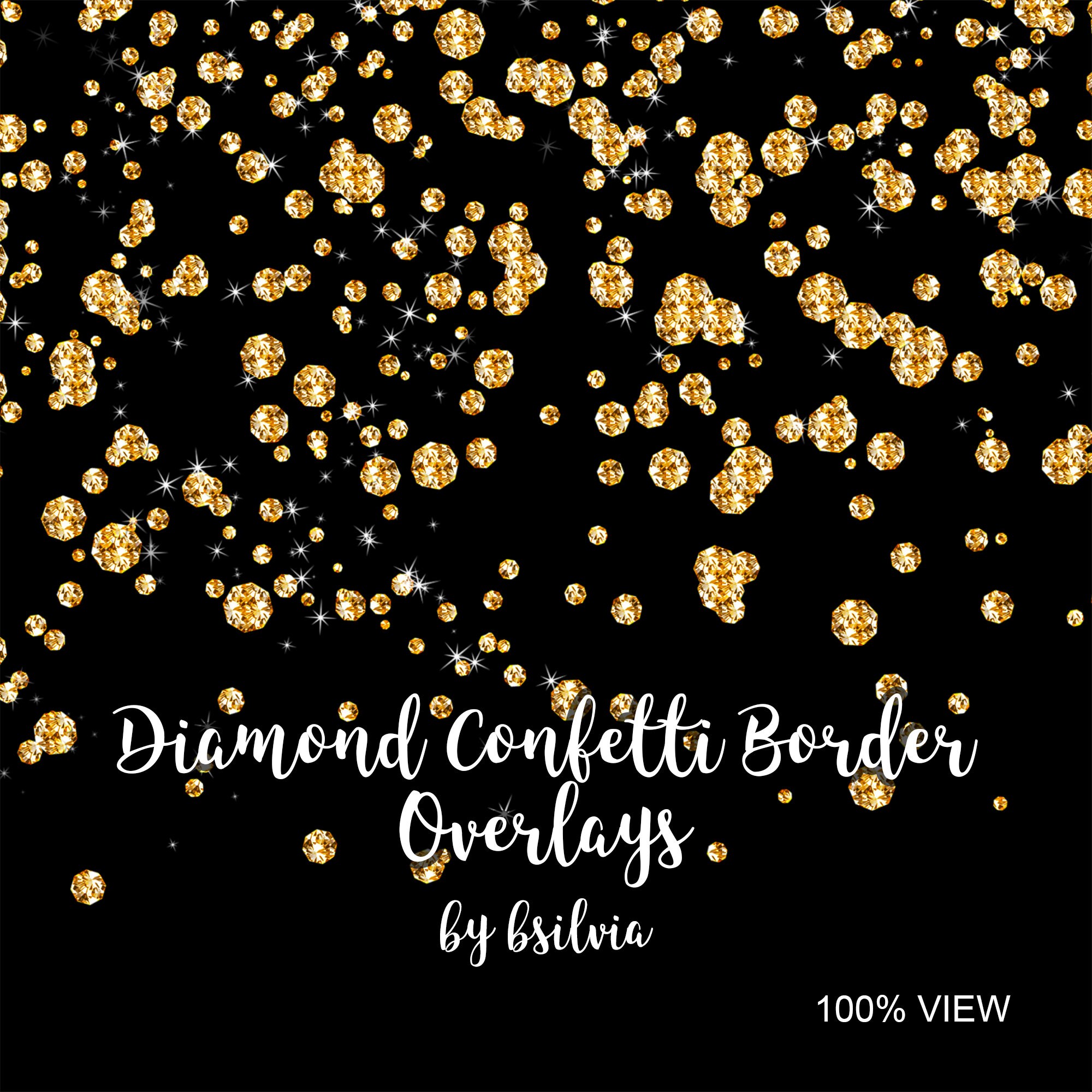 Diamond Confetti Overlays, Diamond Transparent PNG Files, Diamond ...