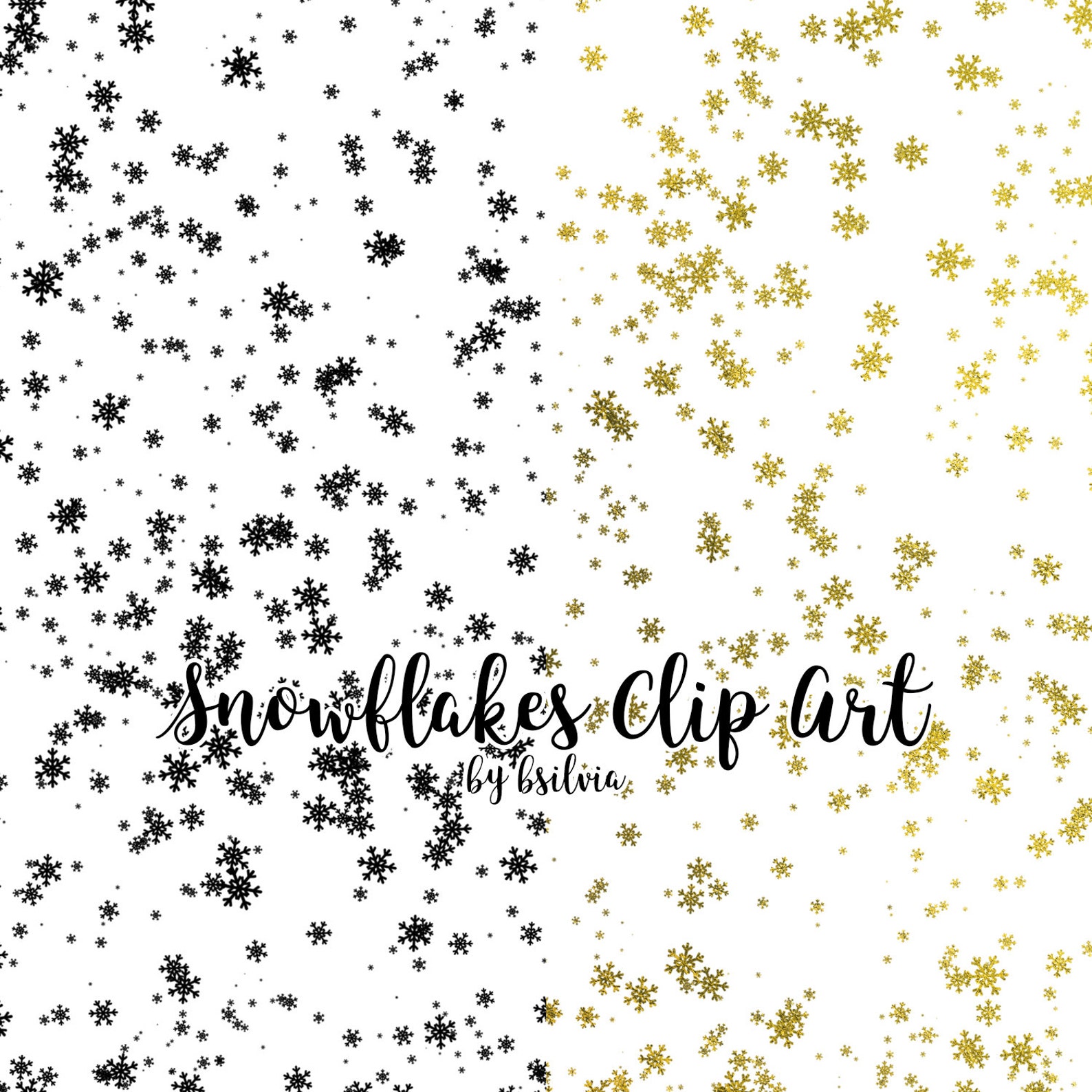 Snow Clip Art, Snowflakes Transparent PNG Files, Snowflakes Overlays ...