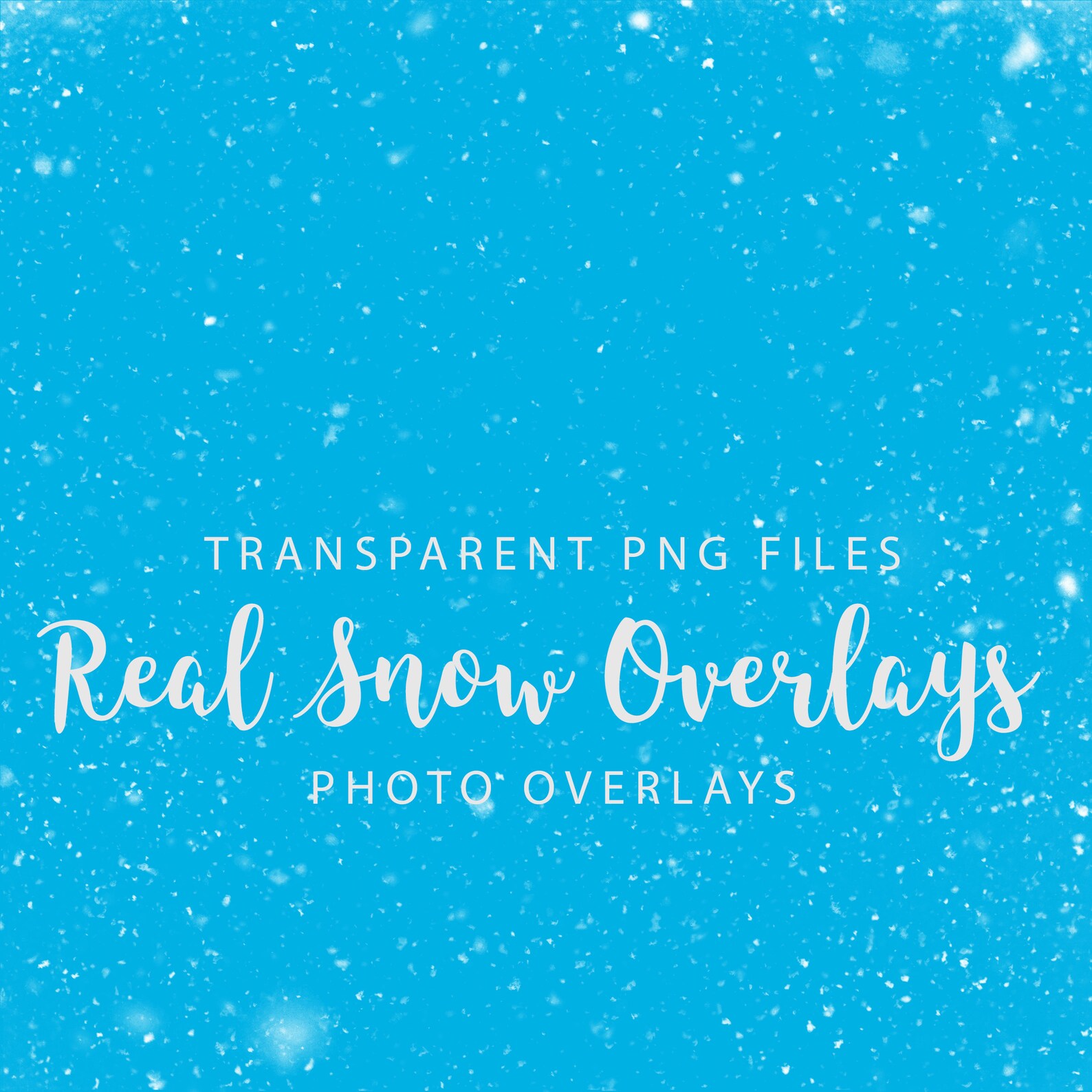 Real Snow Overlays Winter Overlays 25 Snow Overlays - Etsy
