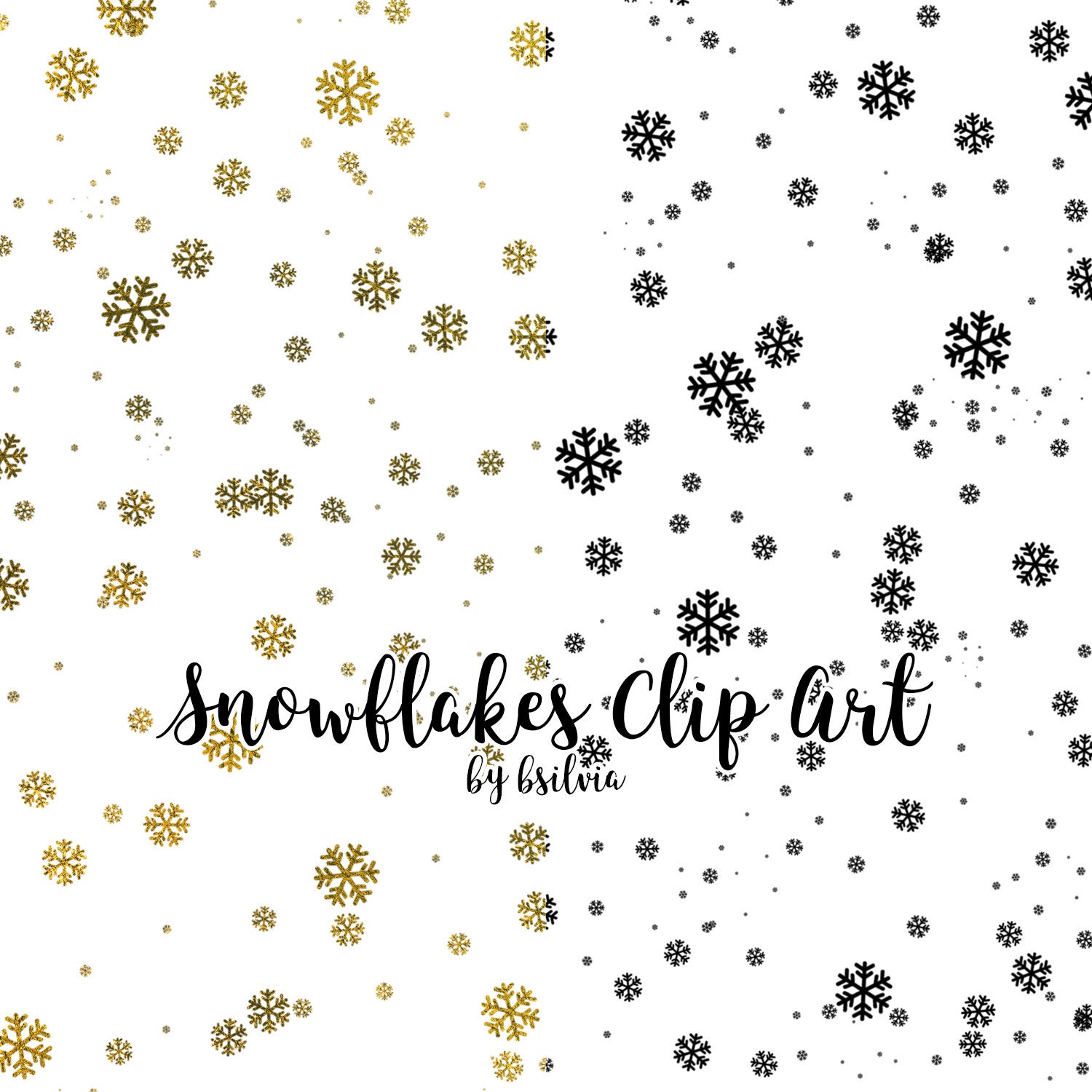 Snow Clip Art, Snowflakes Transparent PNG Files, Snowflakes Overlays ...