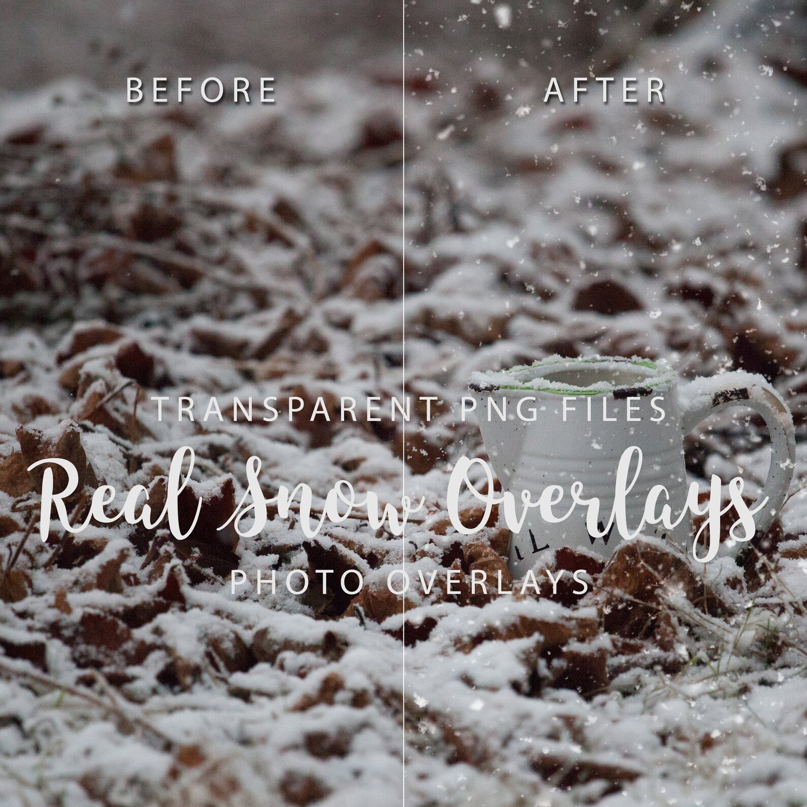Real Snow Overlays, Winter Overlays, 25 Snow Overlays Transparent PNG ...