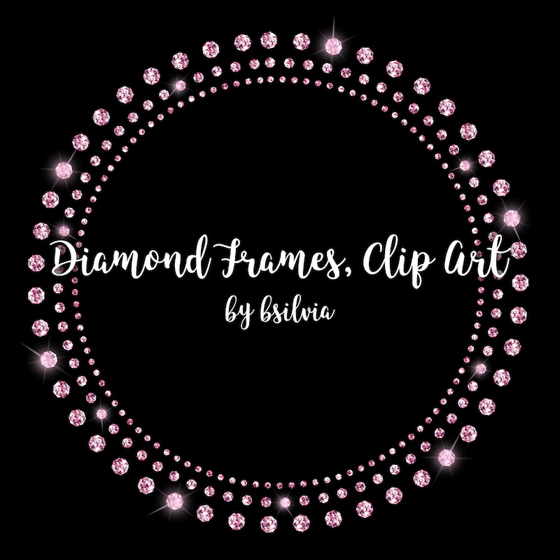 Rhinestone Frames - Etsy