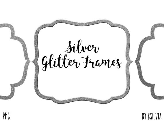 Silver Border Clip Art