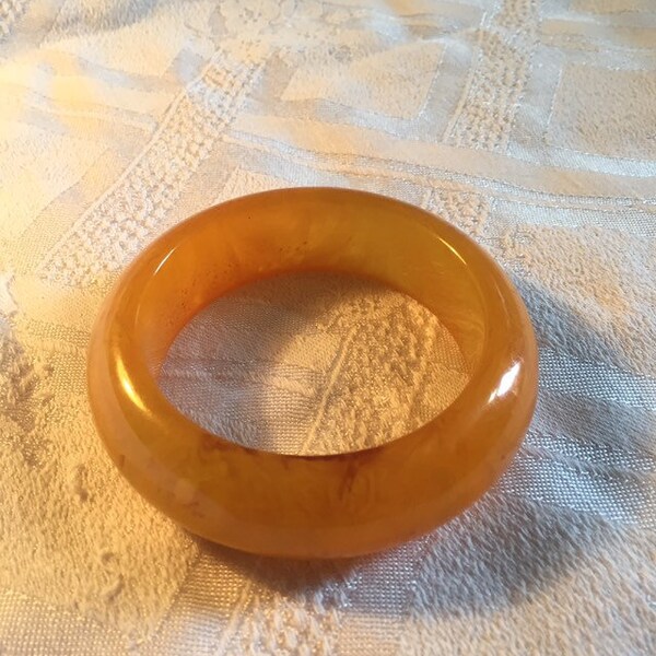 Amber Bangle - Etsy