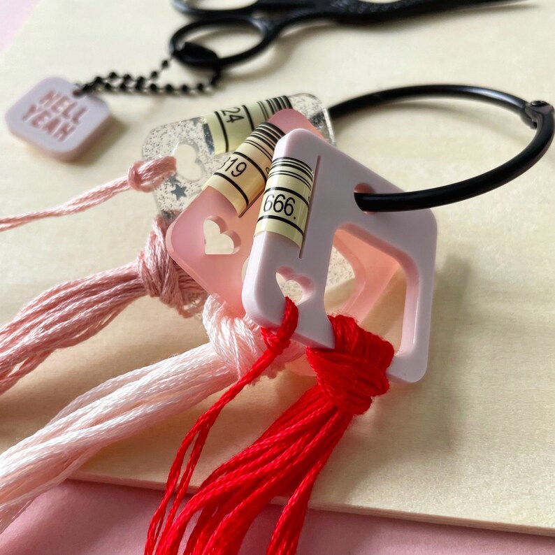ACRYLIC Thread Drops Floss Drops Organiser Drop for Cross - Etsy Canada