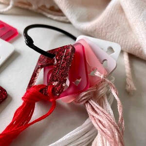 ACRYLIC Thread Drops Floss Drops Organiser Drop for Cross - Etsy