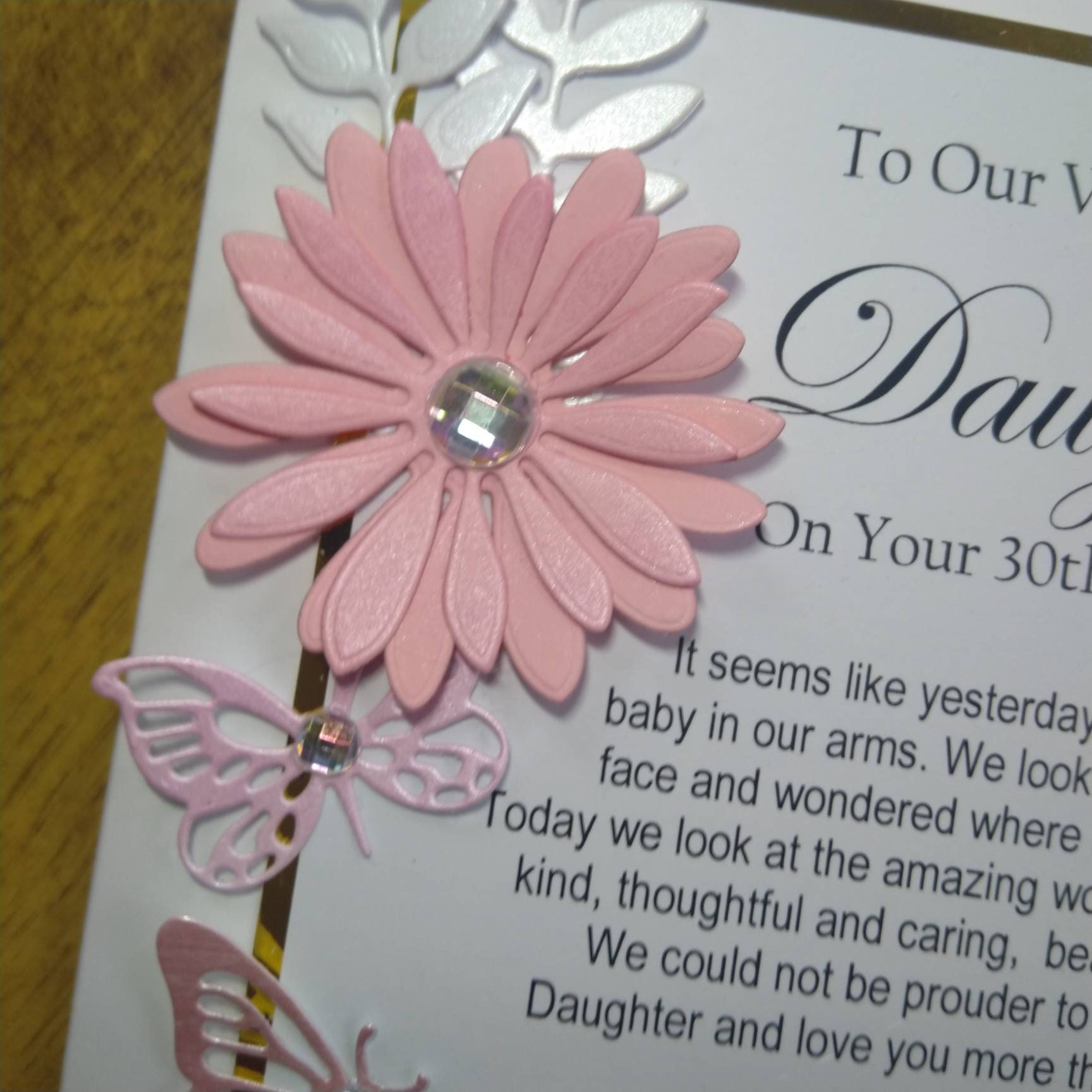 Daughter 30th Birthday Card - Etsy UK
