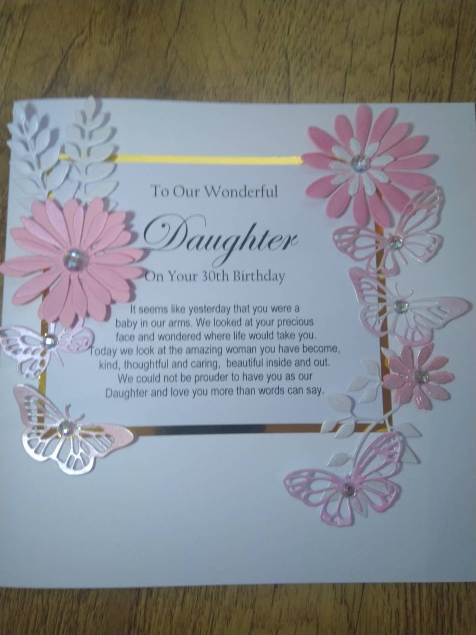 Daughter 30th Birthday Card Etsy daughter-30th-birthday-card-etsy