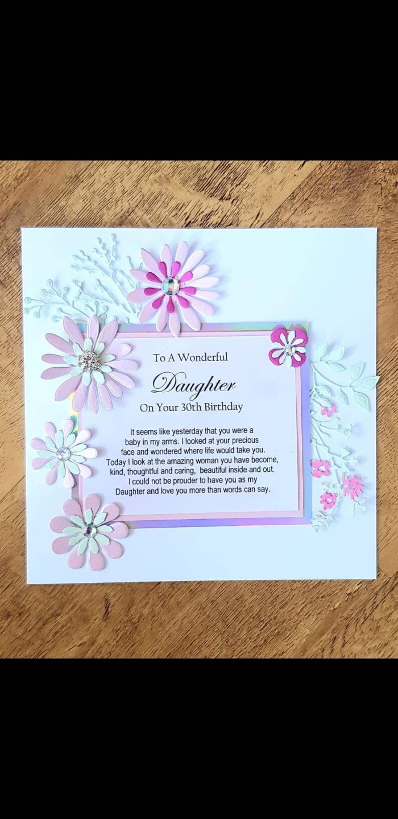 Daughter 30th Birthday Card Etsy daughter-30th-birthday-card-etsy