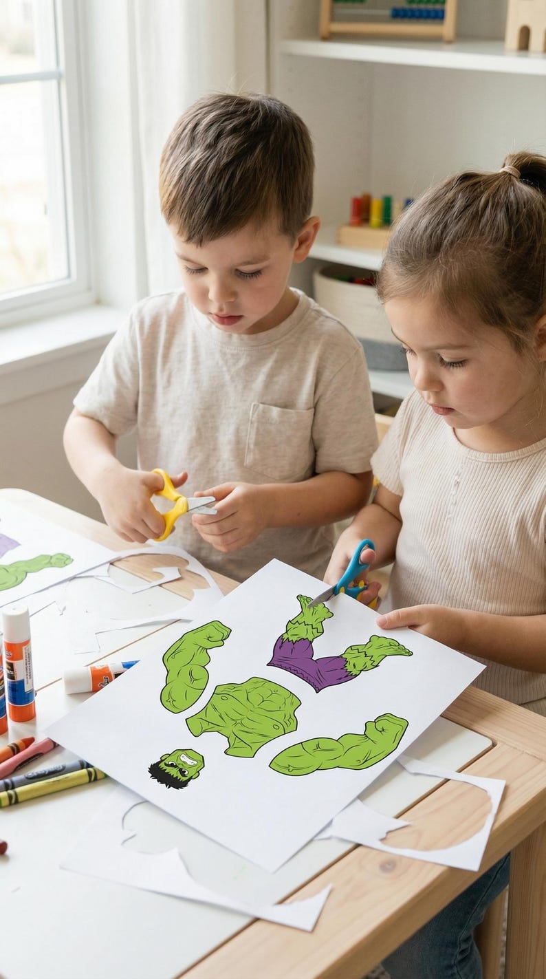 Hulk Superhero, Disguise a Turkey Printable, Thanksgiving Craft ...