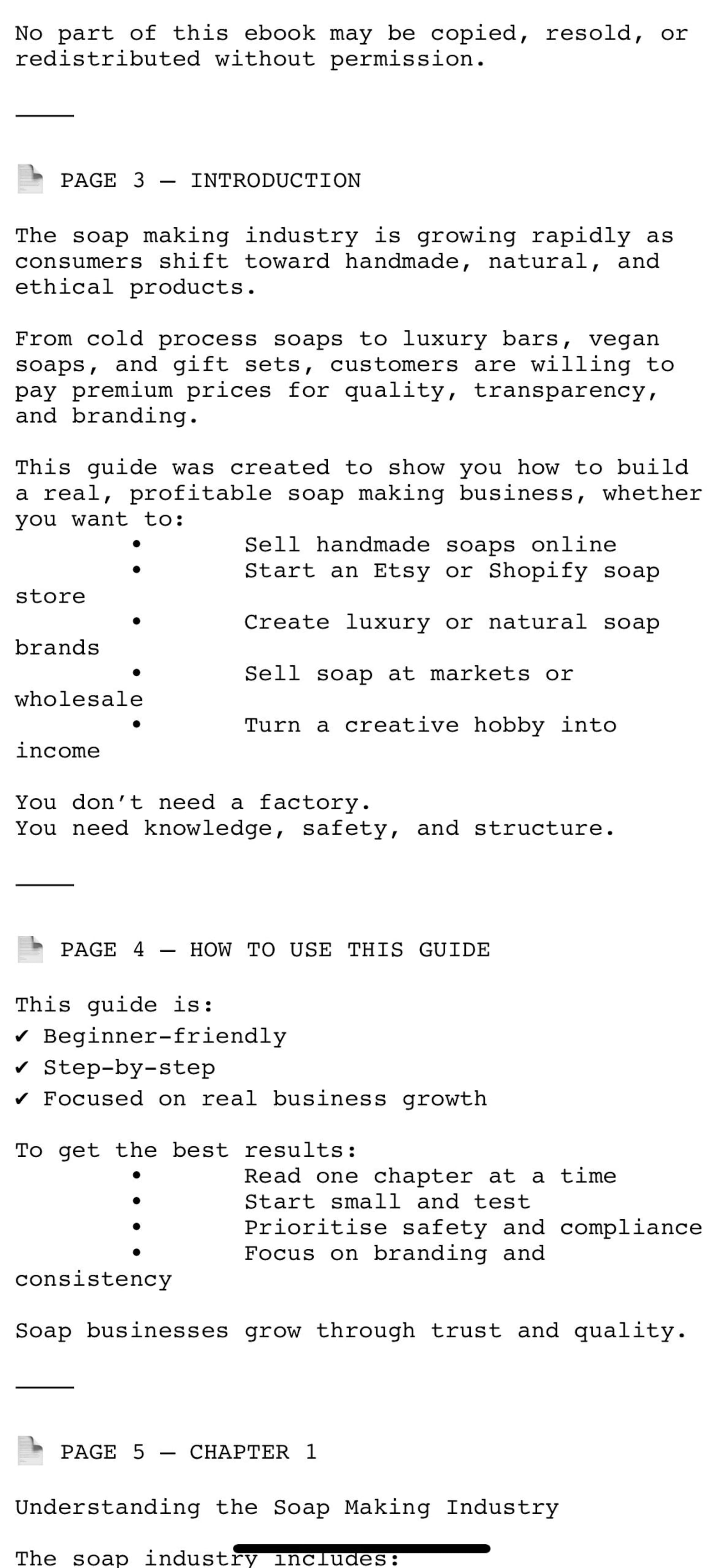 Soap Making Business Starter Guide Bundle Ebook - Etsy