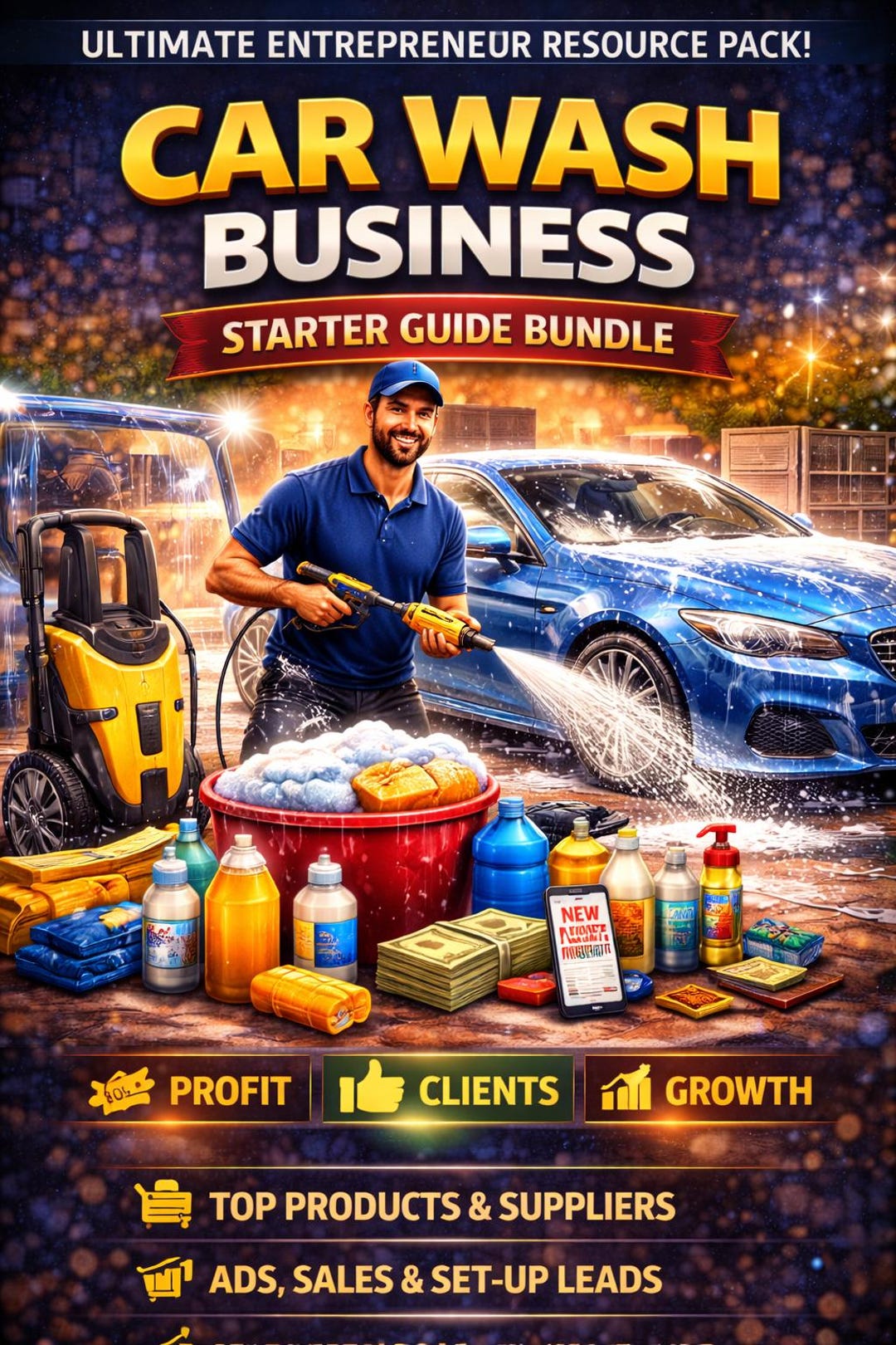 Car Wash Business Starter Guide Bundle Ebook - Etsy