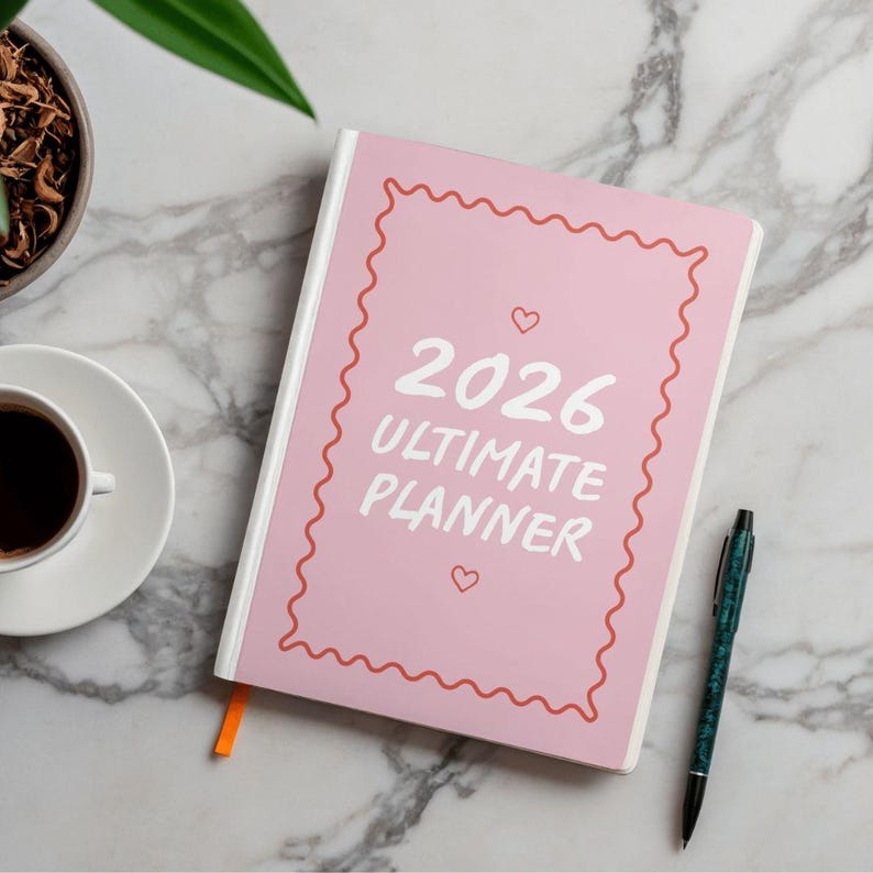 PRINTABLE Digital Planner | 2026 Ultimate Planner | Cute Planner ...