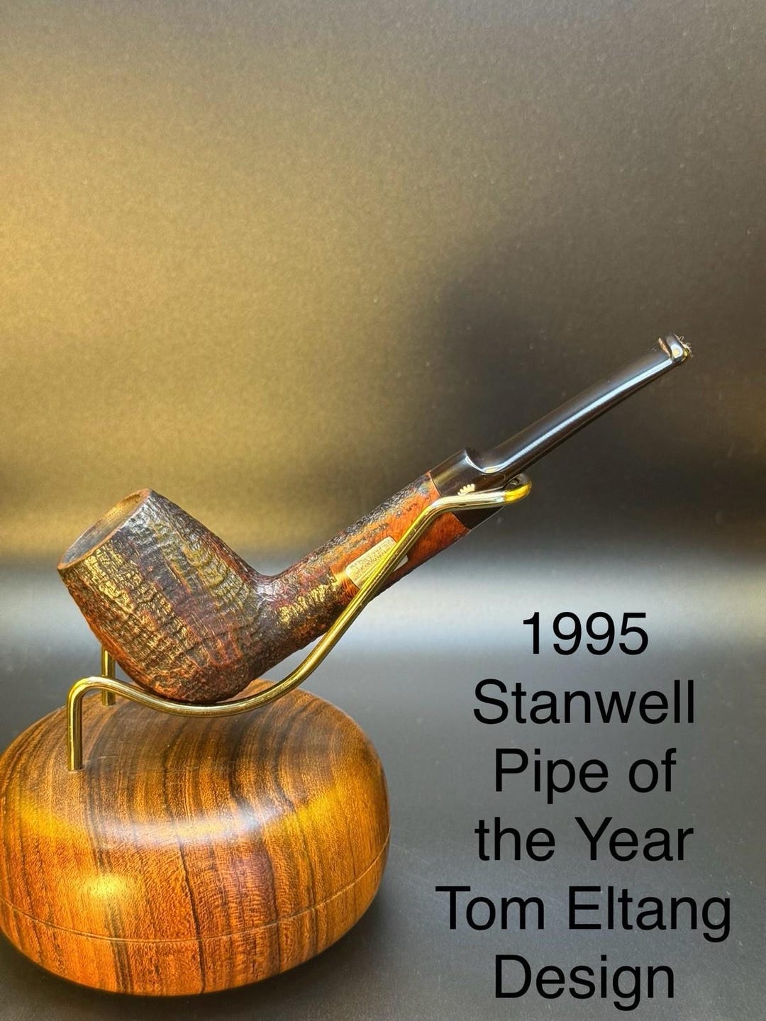 Vintage 1995 Stanwell Pipe of the Year Tom Eltang Design Tobacco Pipe ...