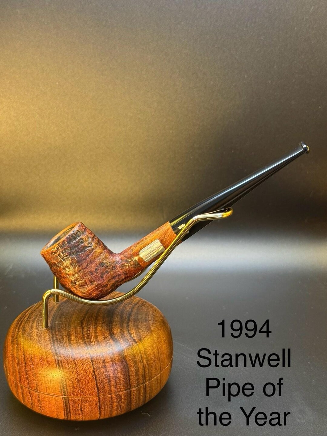 Vintage 1994 Stanwell Pipe of the Year Tom Eltang Design Tobacco Pipe ...