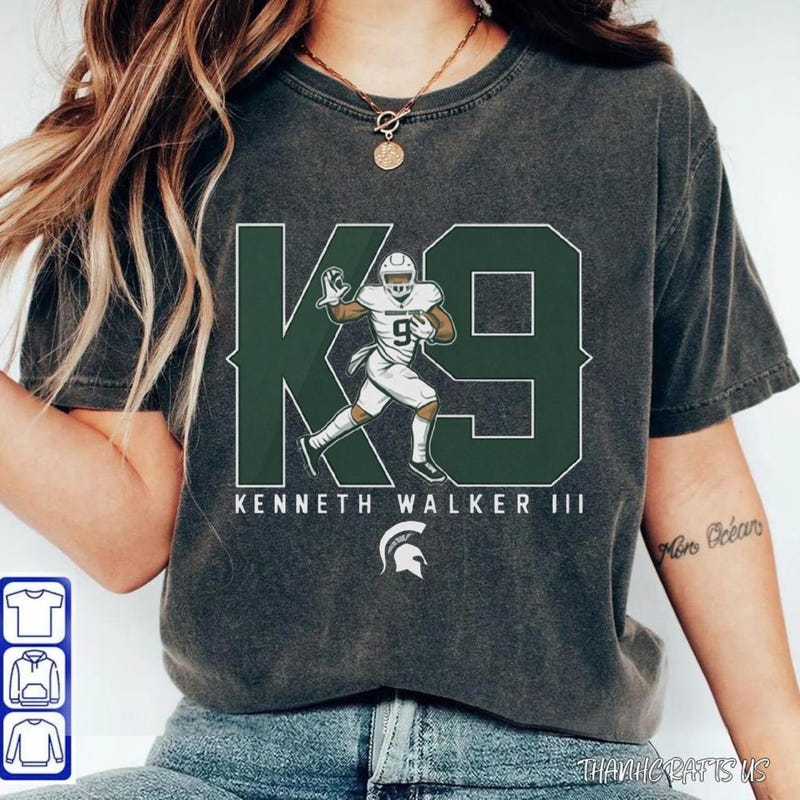 Kenneth Walker Iii Tshirt - Etsy