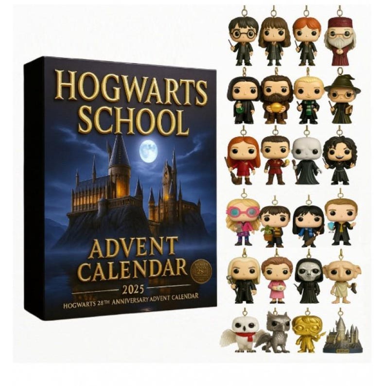 2025 Magical Wizardry Advent Calendar | Fantasy Magic Countdown ...