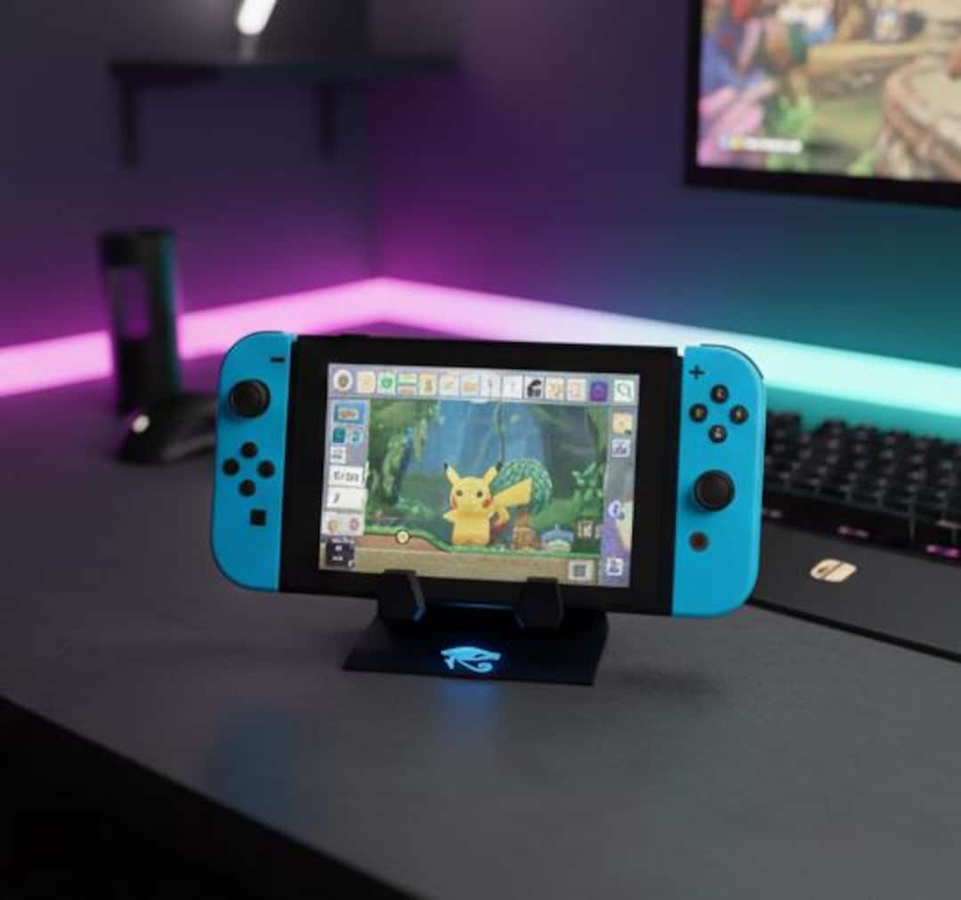 Nintendo Switch Display Stand STL | Ancient Eye Handheld Console Cradle ...