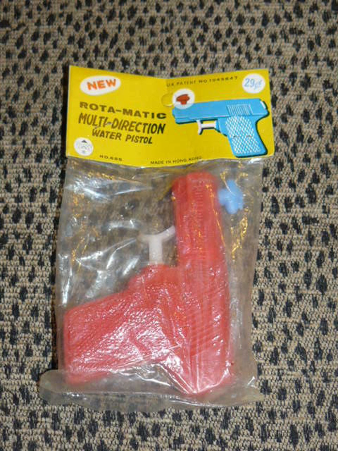 Vintage Plastic TOY WATER Gun Pistol Mint in Original Package - Etsy