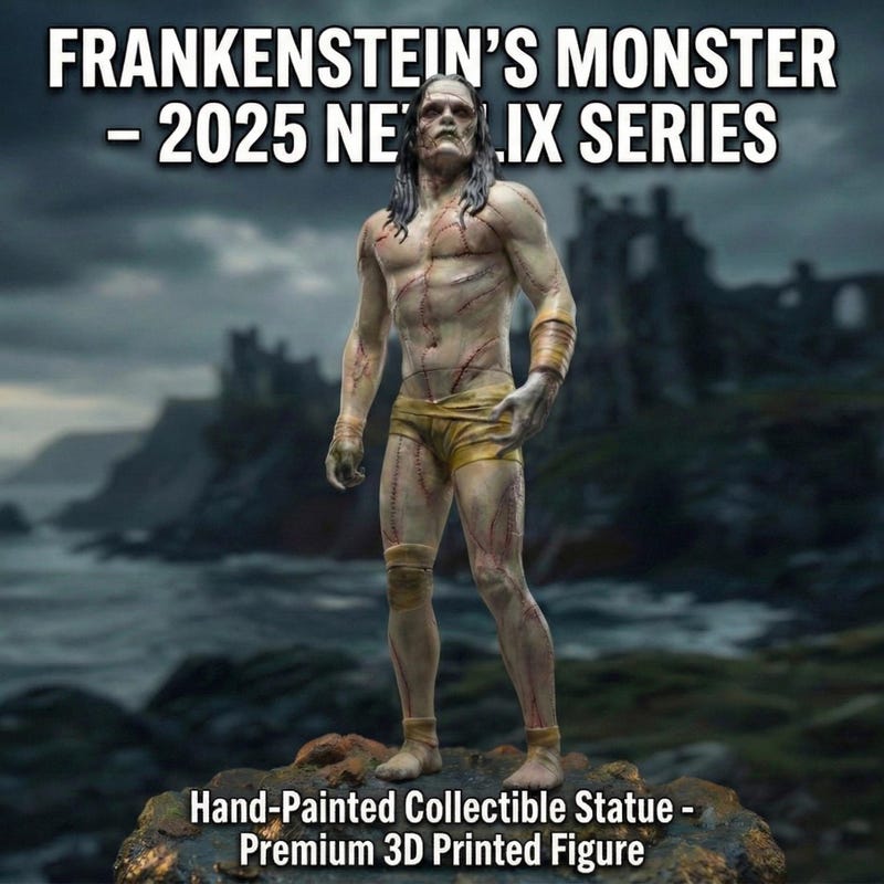 3d Frankenstein Model - Etsy