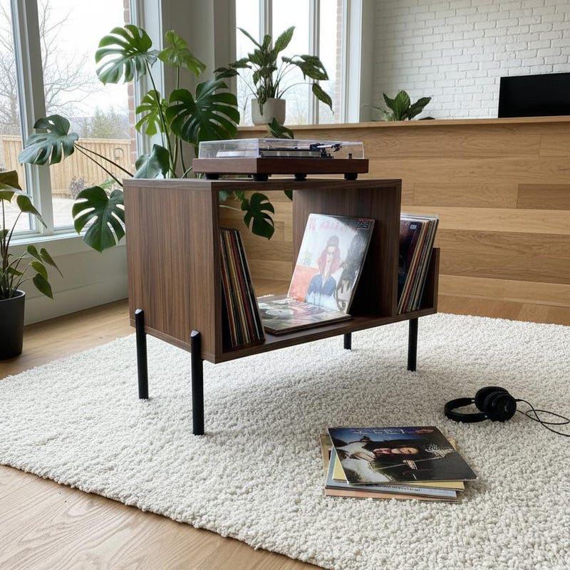Meuble pour tourne disque vinyle - Etsy France
