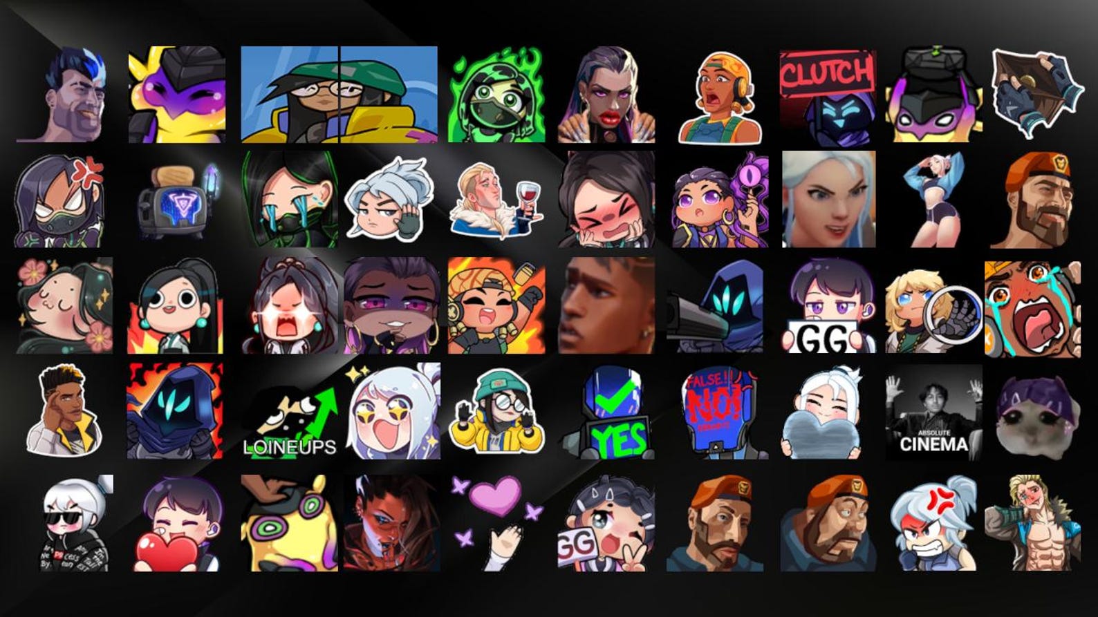 Valorant Emote Pack | 550+ Animated & PNG | Twitch, Discord, Youtube ...