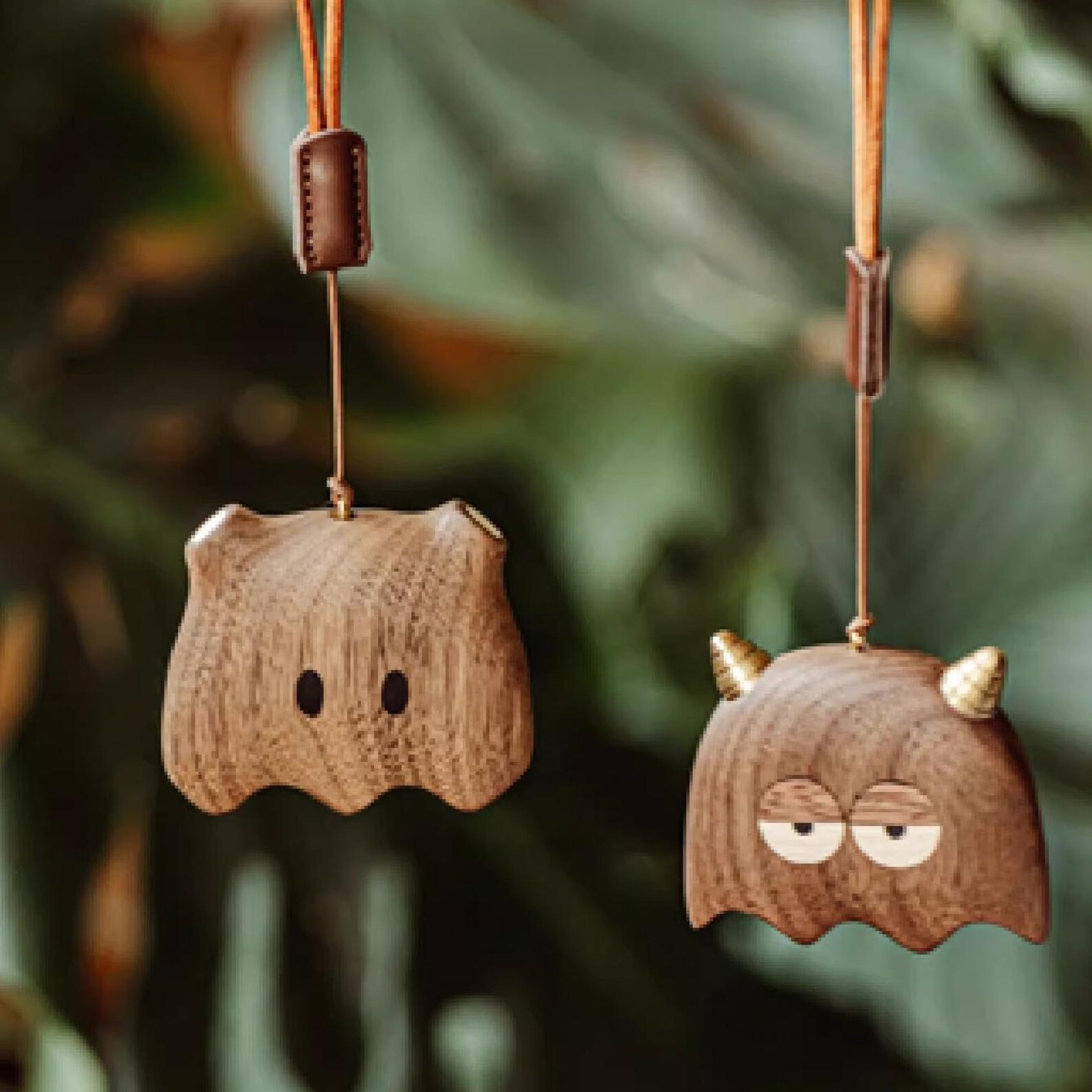 Handcrafted Unique Walnut Wood Couple Pendants, Customizable With ...