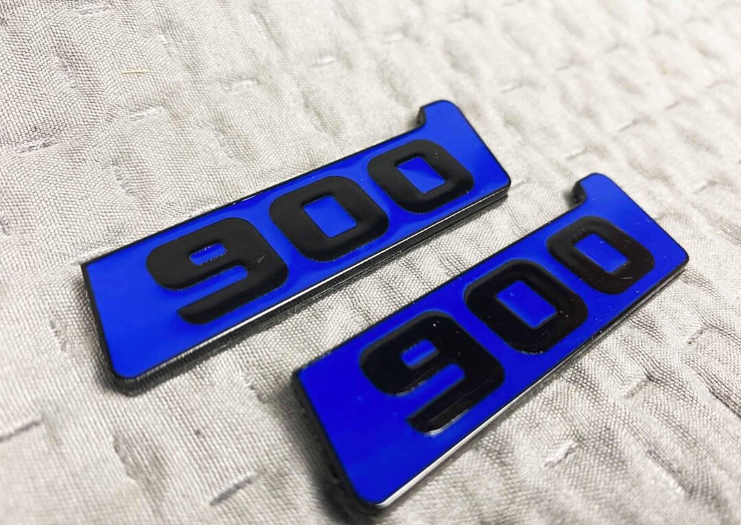 Brabus 900 Logo on Fender Blue Plate With Number for Mercedes G Class ...