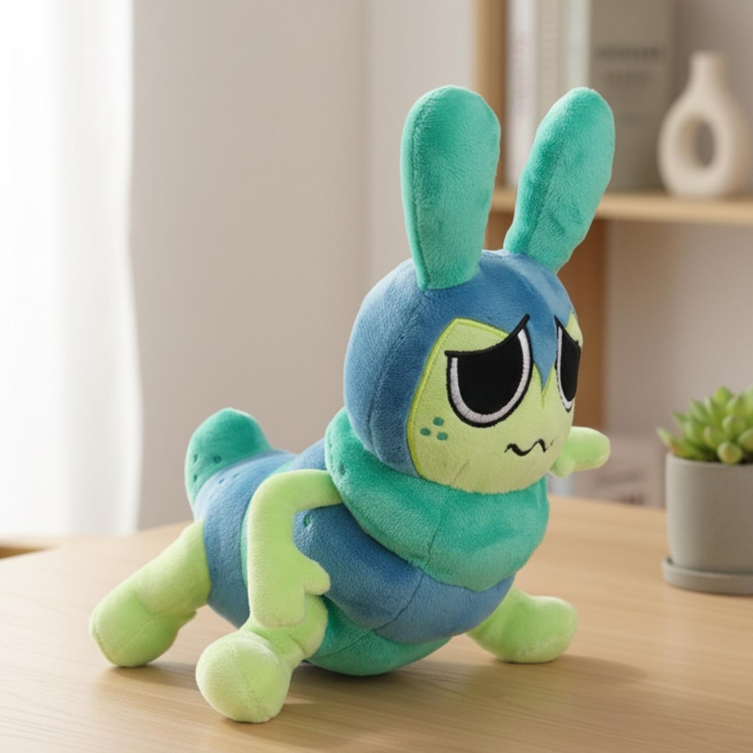 Handmade Squirm Worm Plush - Dandy's World Plush Toy (27 Cm) - Etsy