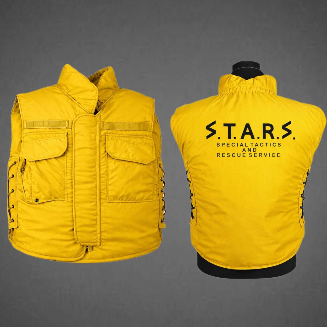 Chris Redfield STARS Vest – Resident Evil Inspired Cosplay Military ...