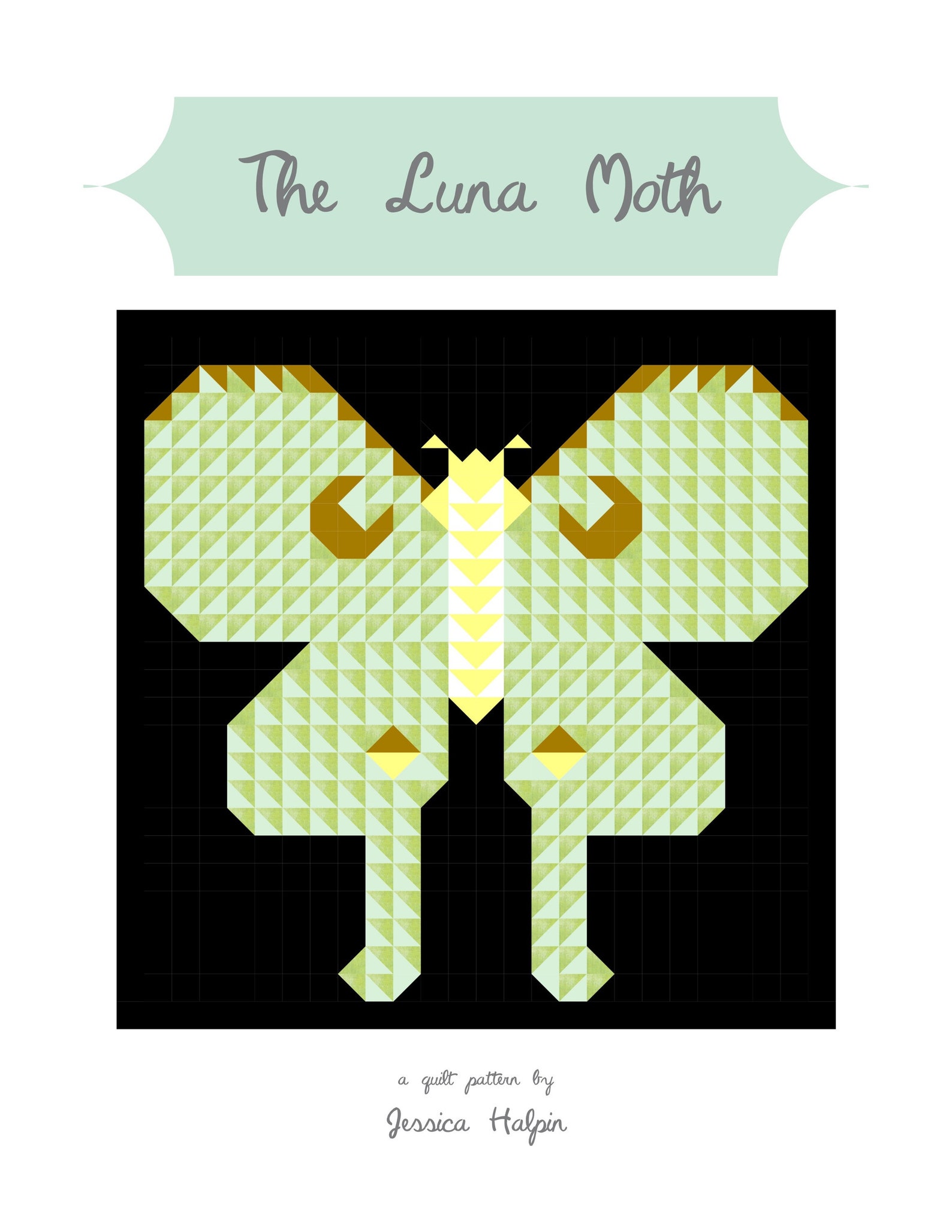 The Luna Moth Quilt Pattern - Etsy
