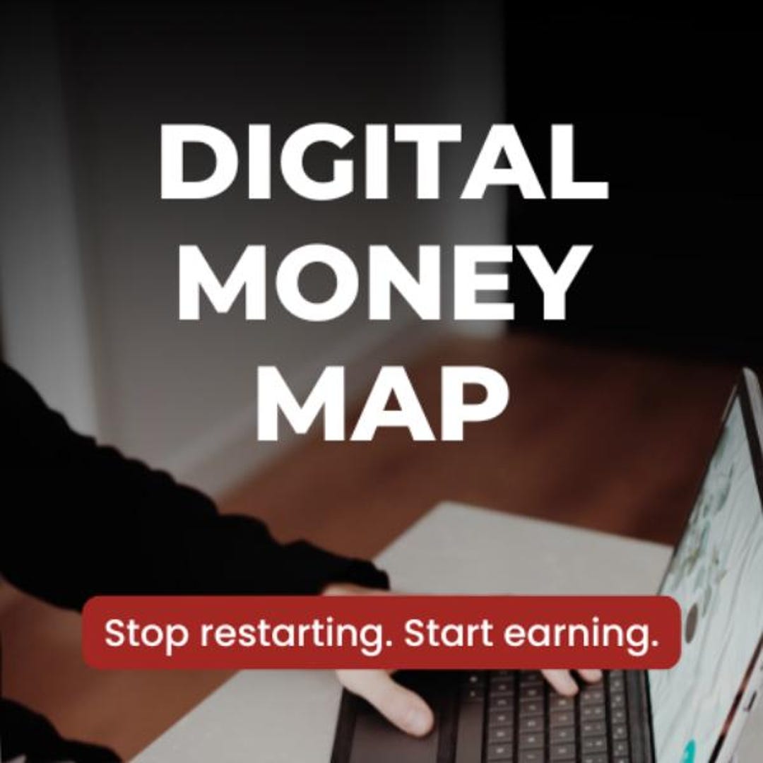 Digital Money Map | 30-day Income Guide (printable PDF) - Etsy