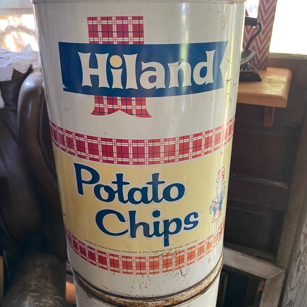 Potato Chip Tins - Etsy
