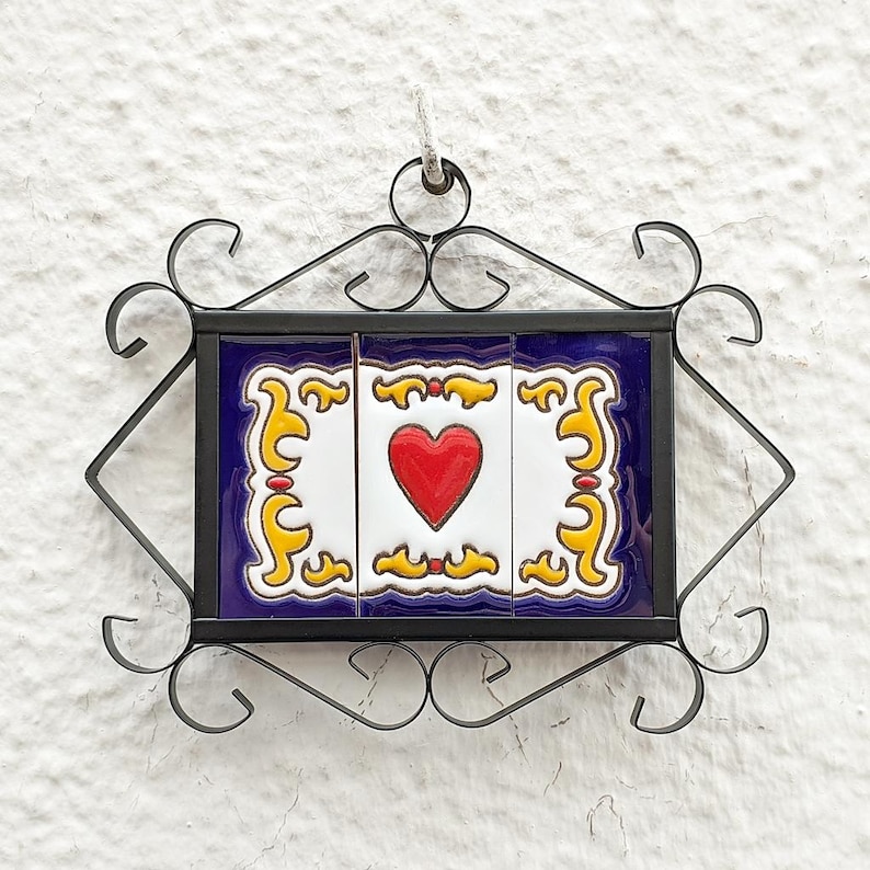 Small Sevillian Ceramic Letters and Numbers 7.5 Cm (3") - Customizable ...