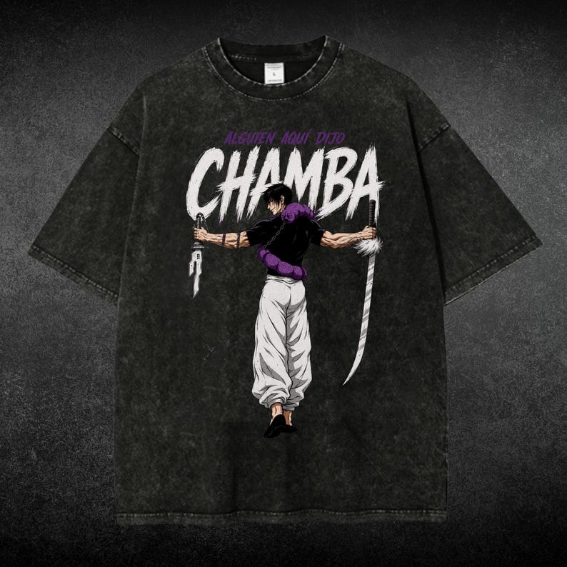 Jujutsu Kaisen Toji Fushiguro Alguien Aqui Dijo Chamba Shirt, JJK ...