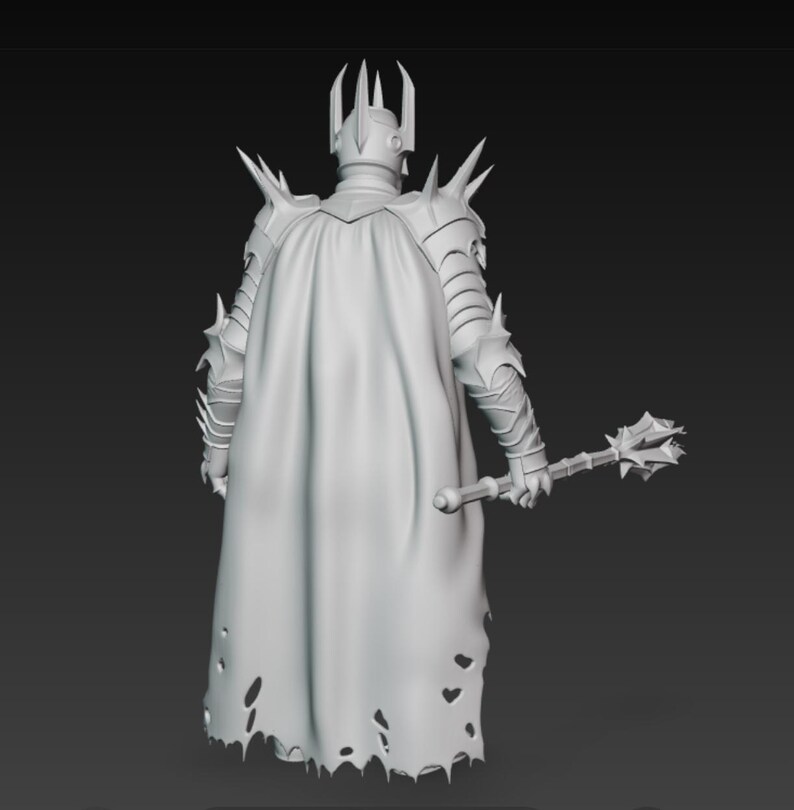 Sauron 3D Model : Sauron STL File , Lorf of the Rings 3D Model , Lotr ...