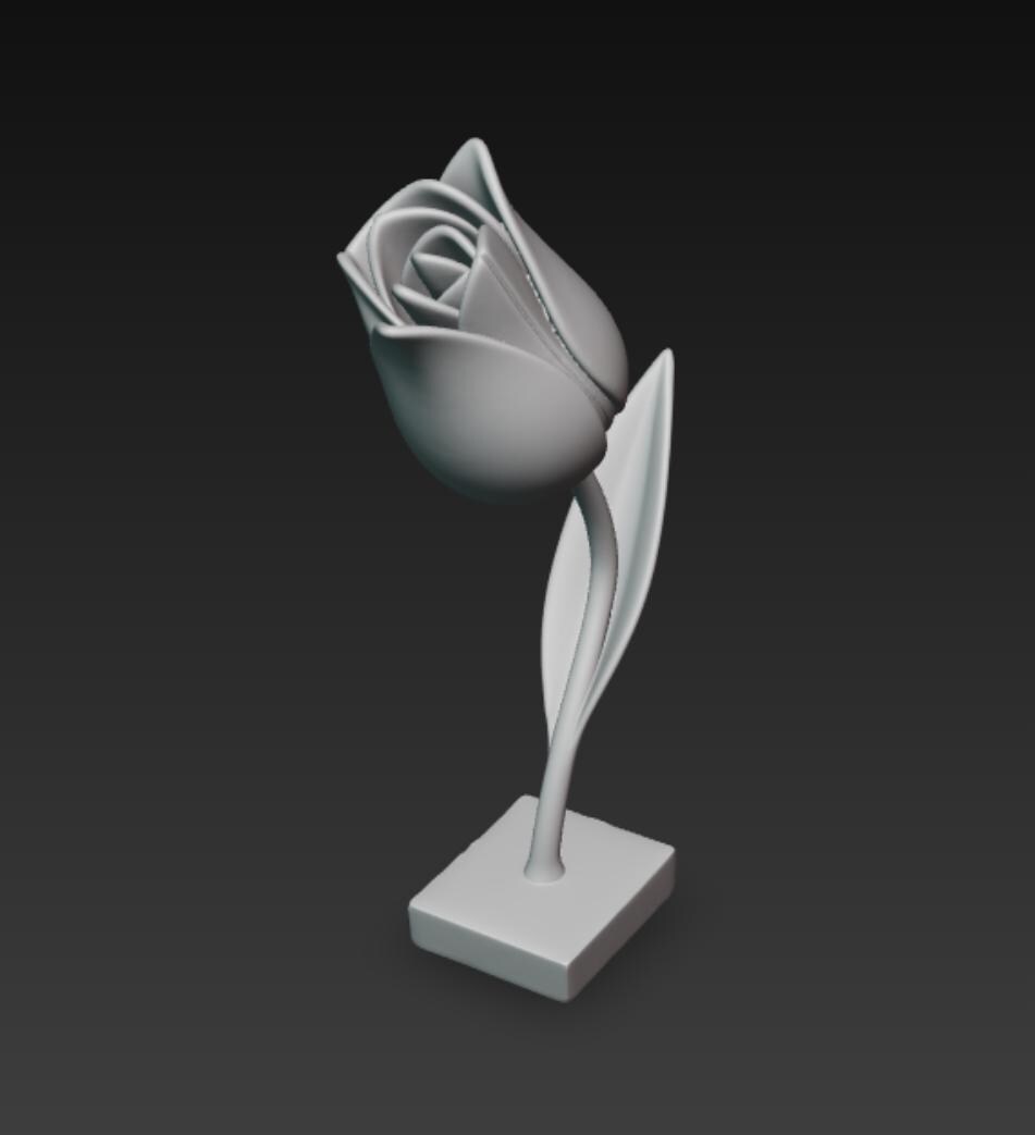 Flowers STL File : Flowers 3D Model Bundle , Tulip STL , Flowers 3D ...