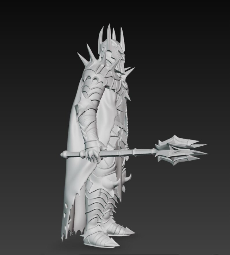 Sauron 3D Model : Sauron STL File , Lorf of the Rings 3D Model , Lotr ...