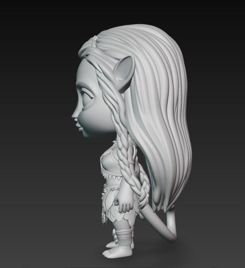 Avatar 3D Model File : Avatar STL File , Neytiri 3D Model, Avatar ...