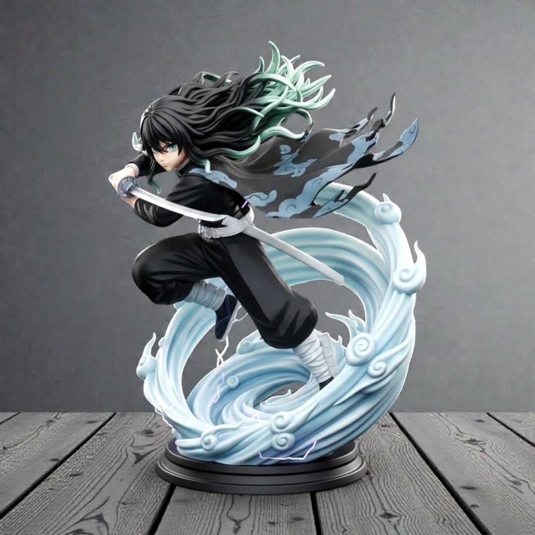 Hashira 3D Model : Demon Slayer 3D Model , Muichiro STL File , Muichiro ...