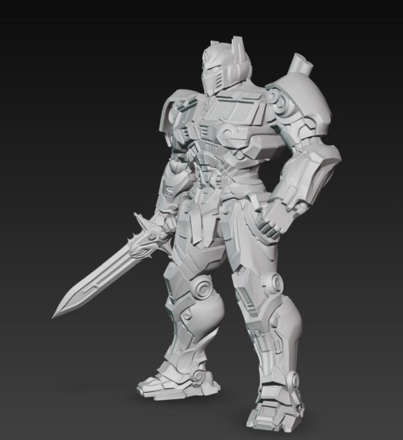 Optimus Prime STL File : Optimus Prime 3D Model File , Transformer 3D ...