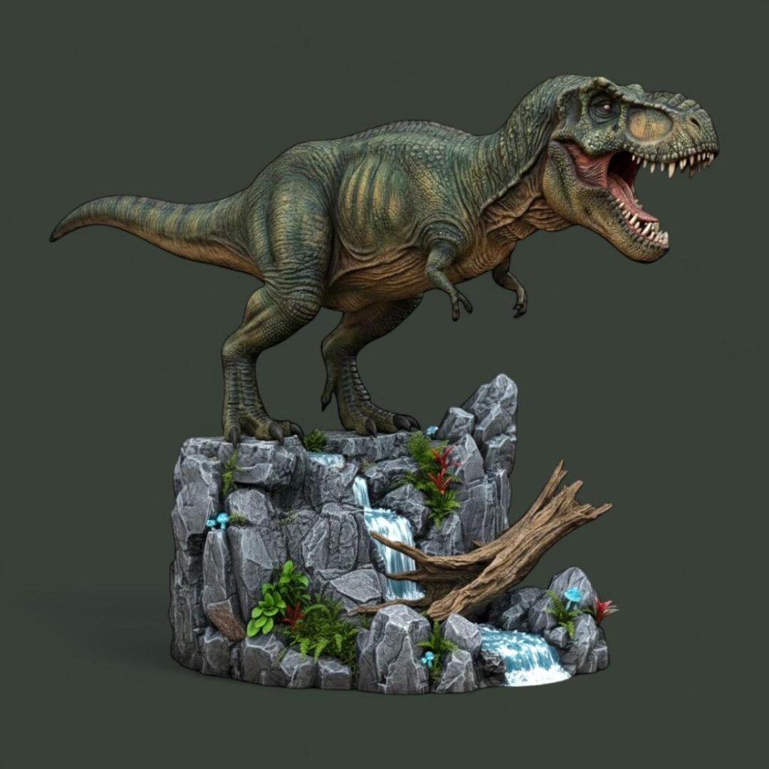 T-rex 3D Model : Trex STL File , High Quality 3D Model , Dinosaur 3D ...