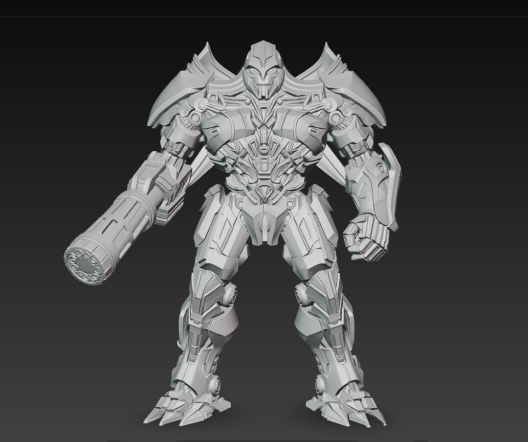 Megatron STL File : Megatron 3D Model File , Transformer 3D Model ...